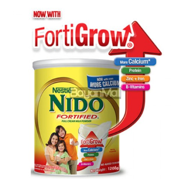 Nido Fortified Full Cream Milk 1200g – Bayanmall Online Shopping