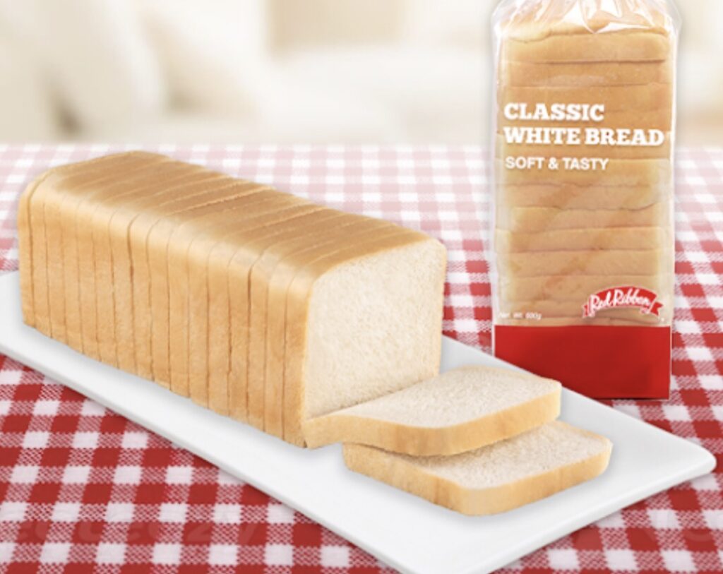 Red Ribbon Classic White Bread Full Loaf – Bayanmall Online Shopping