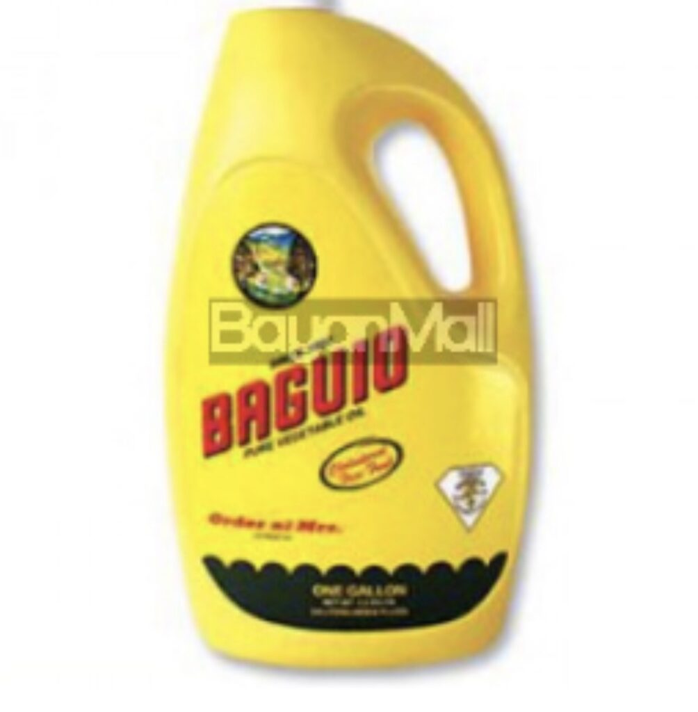 Baguio Pure Vegetable Oil 1gal – Bayanmall Online Shopping